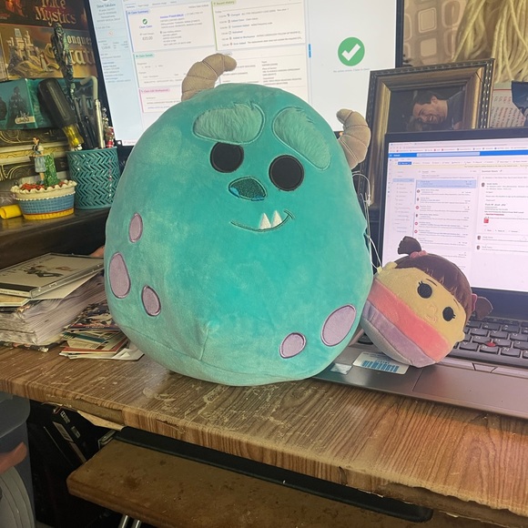 Toys | Disney Squishmallow Sully And Boo | Poshmark